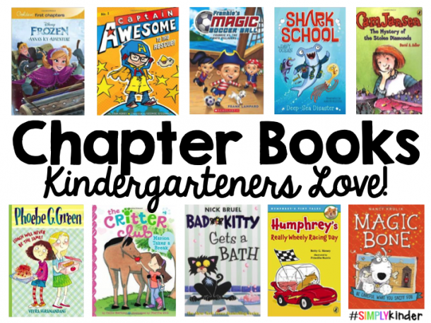 Chapter Books for Kindergarten - Simply Kinder