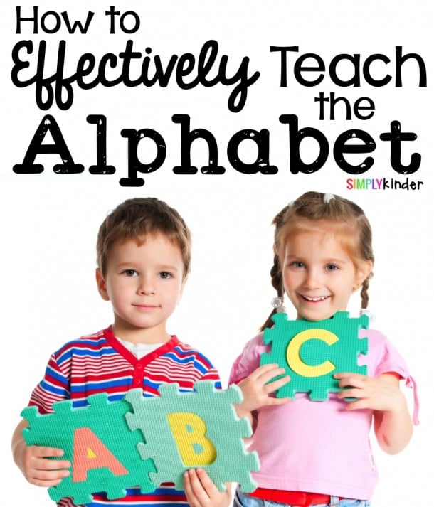 How to Teach the Alphabet - Simply Kinder