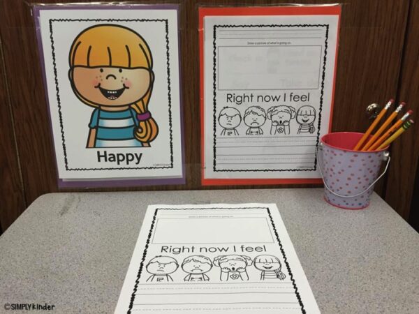 Inside Out Writing Activity - Simply Kinder