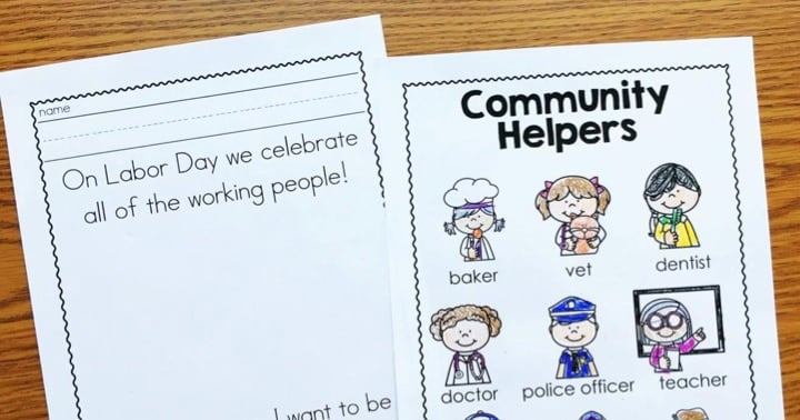 Labor Day Activities for Kindergarten - Simply Kinder