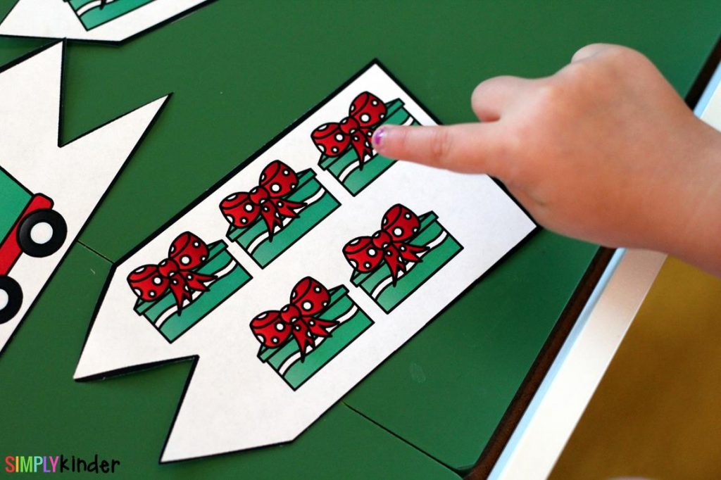 Christmas Number Puzzles - Simply Kinder