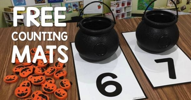 Halloween Counting Activity - Simply Kinder
