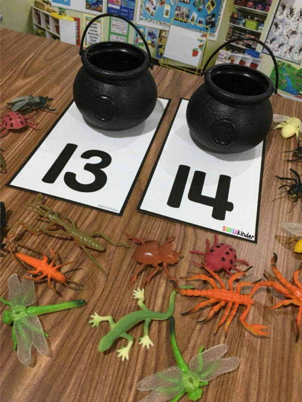 Halloween Counting Activity - Simply Kinder