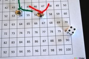 Jingle All the Way to Hundreds Chart Game - Simply Kinder