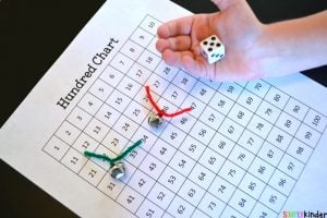 Jingle All the Way to Hundreds Chart Game - Simply Kinder