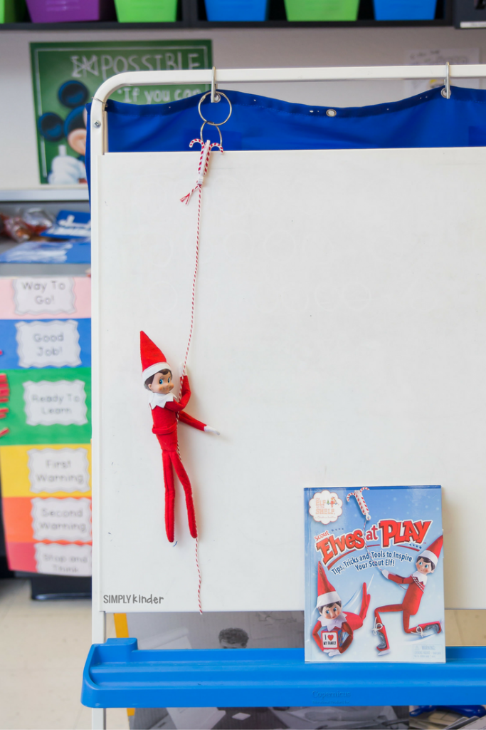Elf on the Shelf Classroom Ideas - Simply Kinder