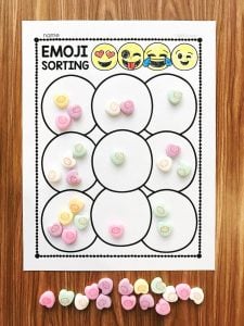 Free Emoji Conversation Heart Activities - Simply Kinder