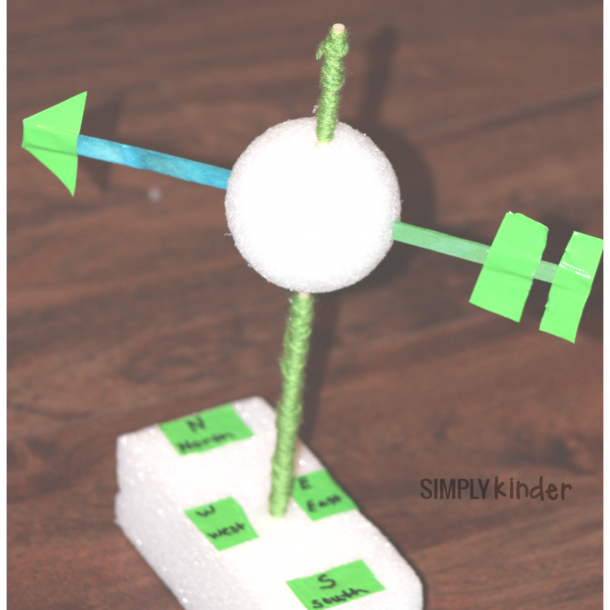 Wind Vane Weather Investigation - Simply Kinder
