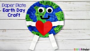 How To Make A Paper Plate Earth Day Craft - Simply Kinder