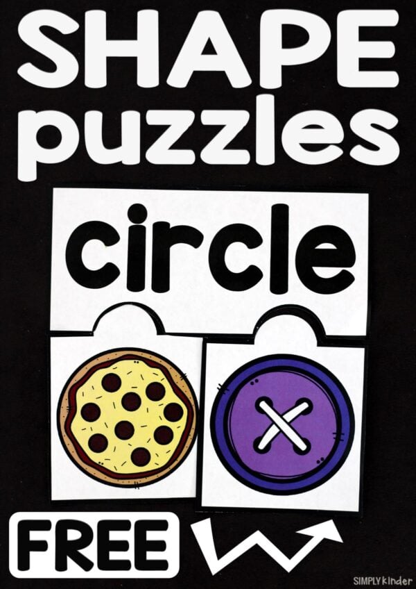 2D Shape Puzzles - Simply Kinder