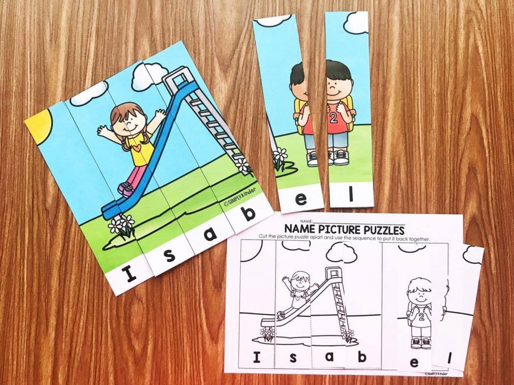 Name Crafts & Name Centers - Simply Kinder