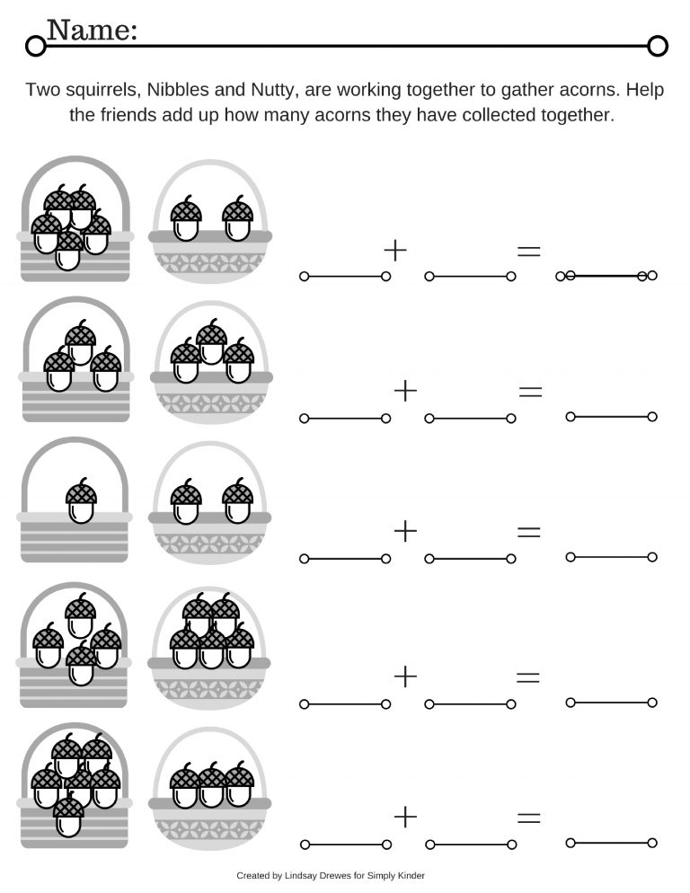 Acorn Addition - Simply Kinder