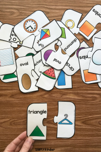 Free Printable 2D Shape Puzzles - Simply Kinder