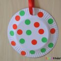 Paper Plate Christmas Ornaments - Simply Kinder