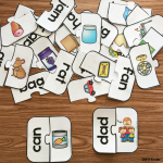 Free Printable CVC Short A Puzzles - Simply Kinder