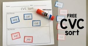 All About CVC Words - Simply Kinder
