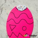 Ripped Paper Easter Egg Collage - Simply Kinder
