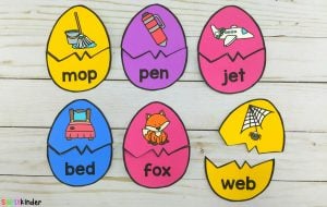 Easter Egg CVC Puzzles - Free Download - Simply Kinder