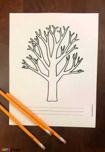 Dotted Tree Art Learning Activity - Simply Kinder