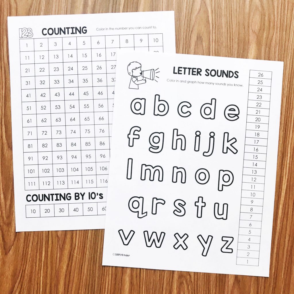 Free Student Data Book - Simply Kinder