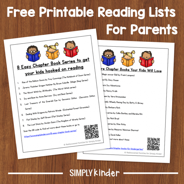 8 Easy Chapter Book Series to Get Kids Hooked On Reading - Simply Kinder