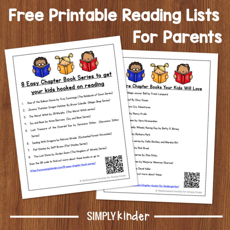8 Easy Chapter Book Series to Get Kids Hooked On Reading - Simply Kinder