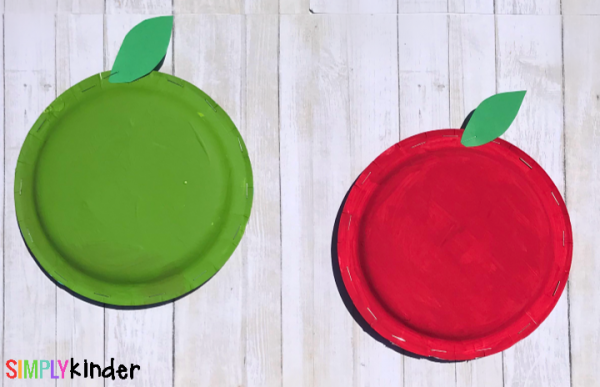 Apple Art Musical Shakers for Kids - Simply Kinder