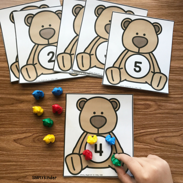 Counting To Ten With Bears - Simply Kinder