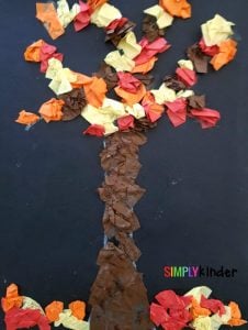 Fall Leaves Fine Motor Craft - Simply Kinder