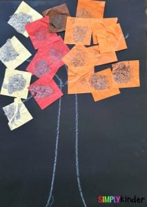 Fall Leaves Fine Motor Craft - Simply Kinder