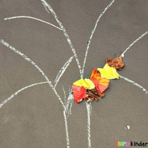 Fall Leaves Fine Motor Craft - Simply Kinder