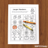 Free Fall Math Worksheets To Use With Kinders - Simply Kinder