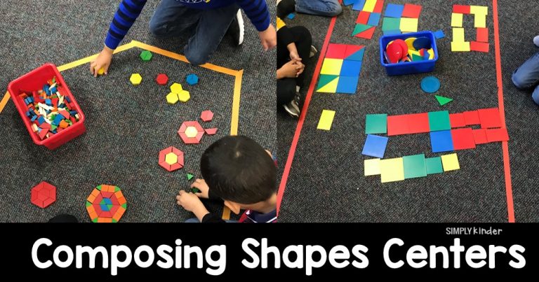Composing 2-D Shapes - Simply Kinder