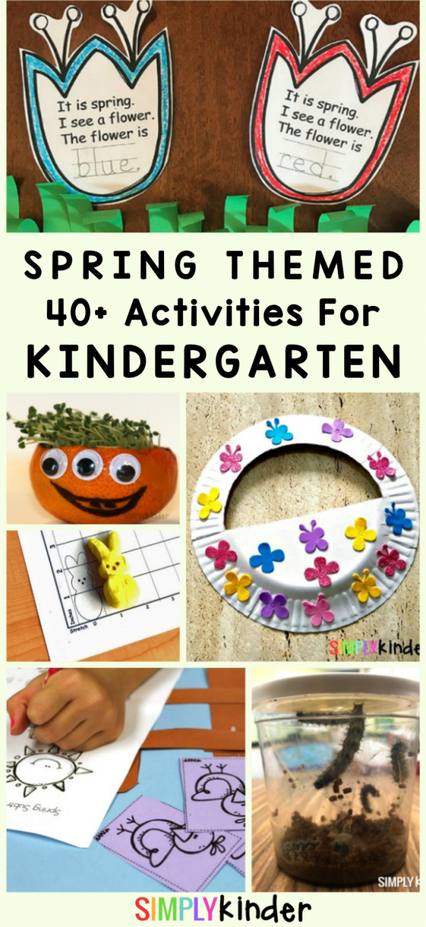 40+ Of The Best Spring Activities For Kindergarten - Simply Kinder