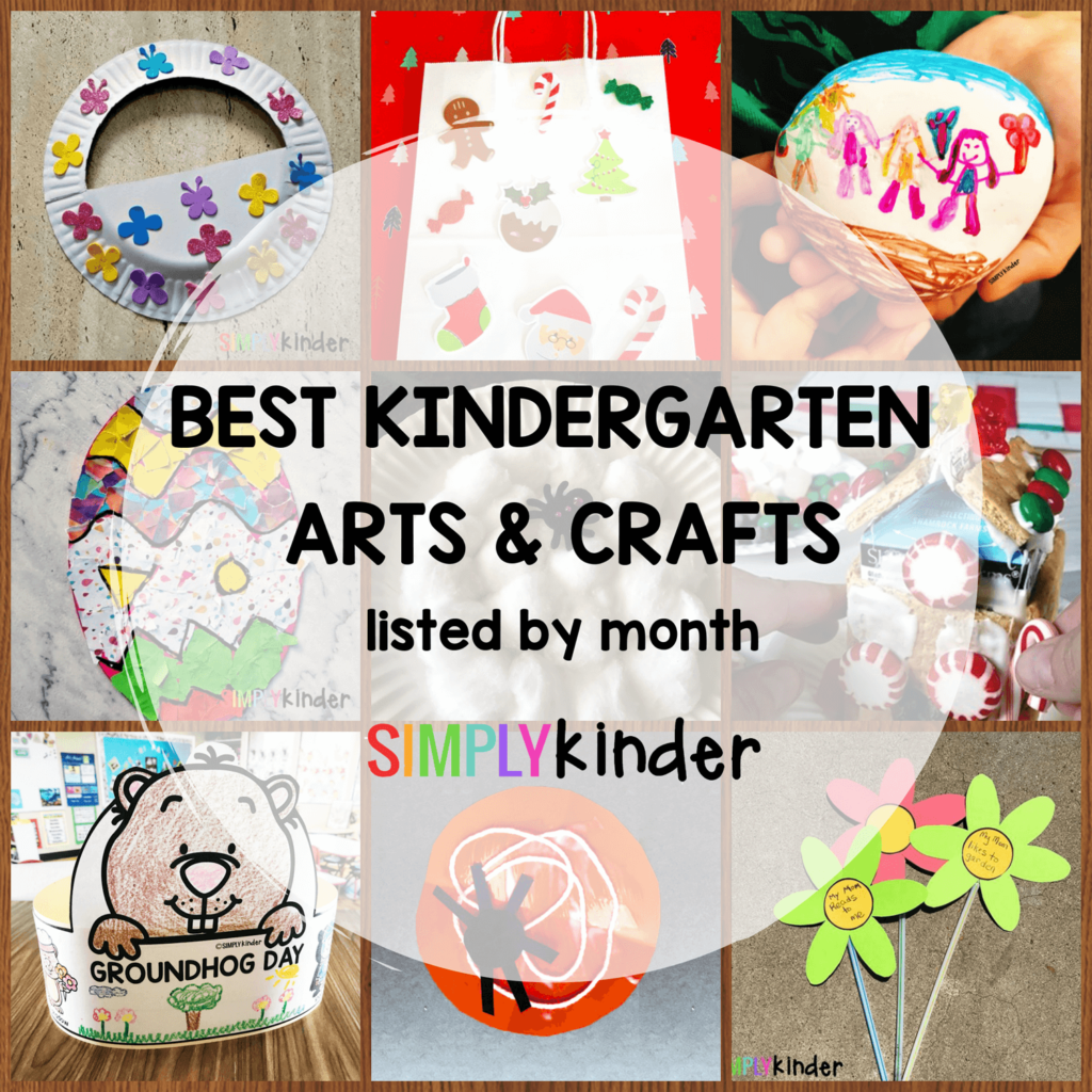 The Best Kindergarten Crafts To Make Through the Year - Simply Kinder