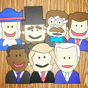 Presidents Day Activities Kindergarten, President Crafts & Writing ...