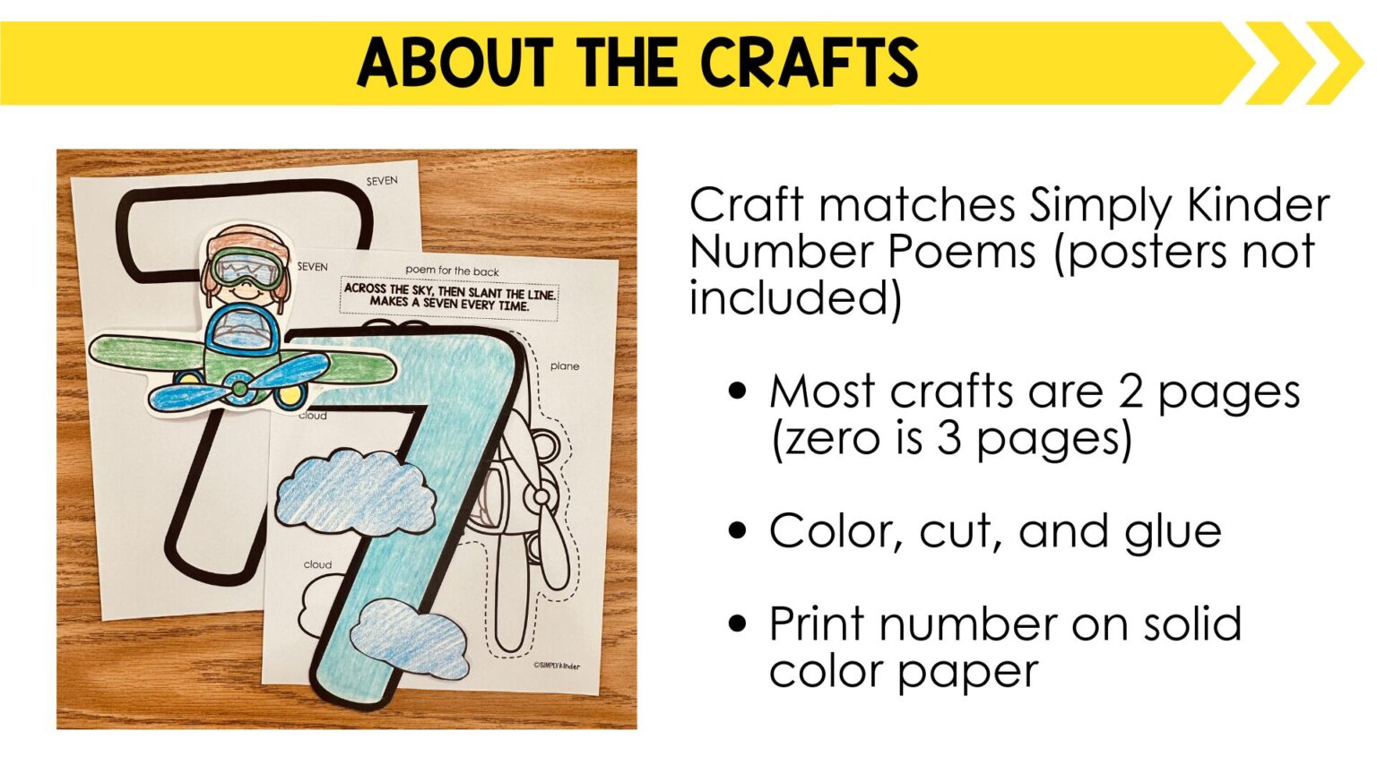 Number Poems Crafts, Number Formation Poems, Number Formation Rhymes ...