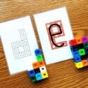 Alphabet Activities Alphabet Snap Block Center - Alphabet Cube Letters ...