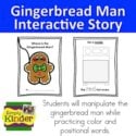 Gingerbread Positional Book - Simply Kinder