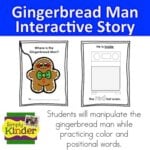 Gingerbread Positional Book - Simply Kinder