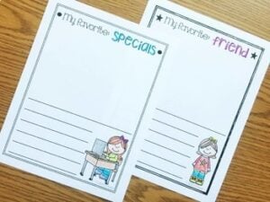 Kindergarten Memory Book - First Grade Memory Book - Preschool Memory ...