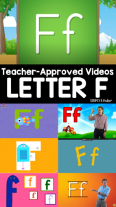 Teacher-Approved Videos Letter F - Simply Kinder