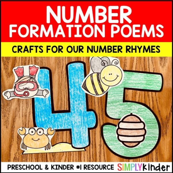 Number Formation Poems, Number Formation Posters, Number Formation ...