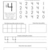 Number Poems Additional Practice Pages - Simply Kinder