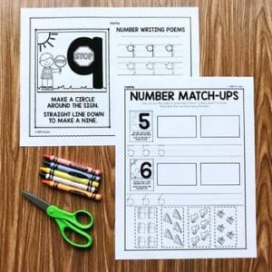 Number Poems BUNDLE - Simply Kinder