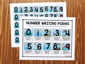 Number Poems BUNDLE - Simply Kinder