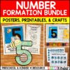 Number Posters with Poems & Crafts, Number Line, Number Writing ...