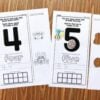Number Poems - Posters, Printables and Snap Block Center - Simply Kinder