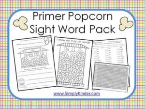 Popcorn Words - Simply Kinder