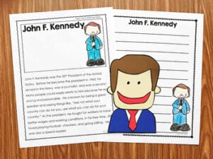 Presidents Day Activities Kindergarten, President Crafts & Writing ...